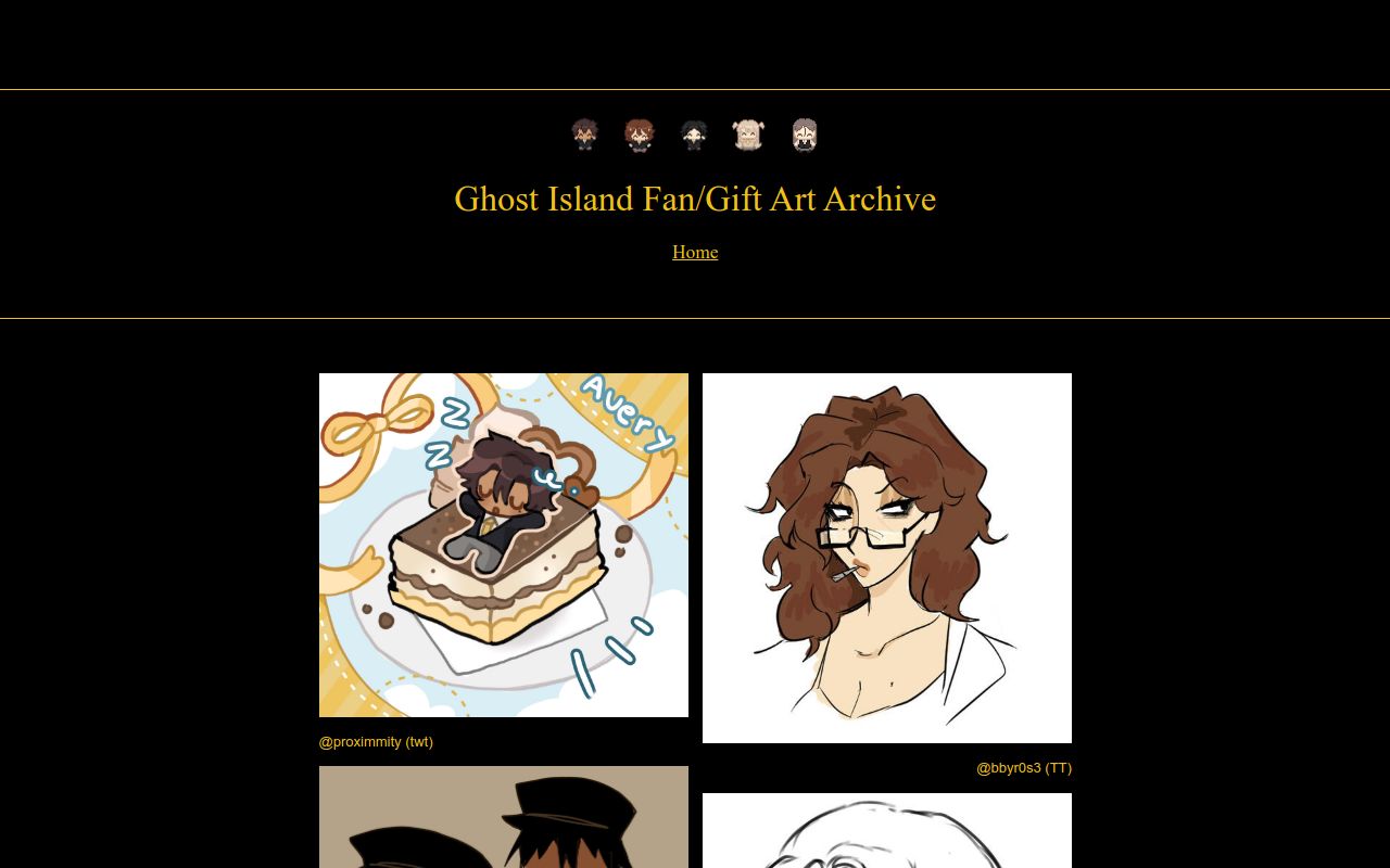 Ghost Island Fan Art Archive